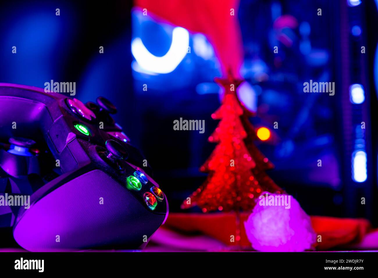 Rgb christmas lighting hi-res stock photography and images - Alamy