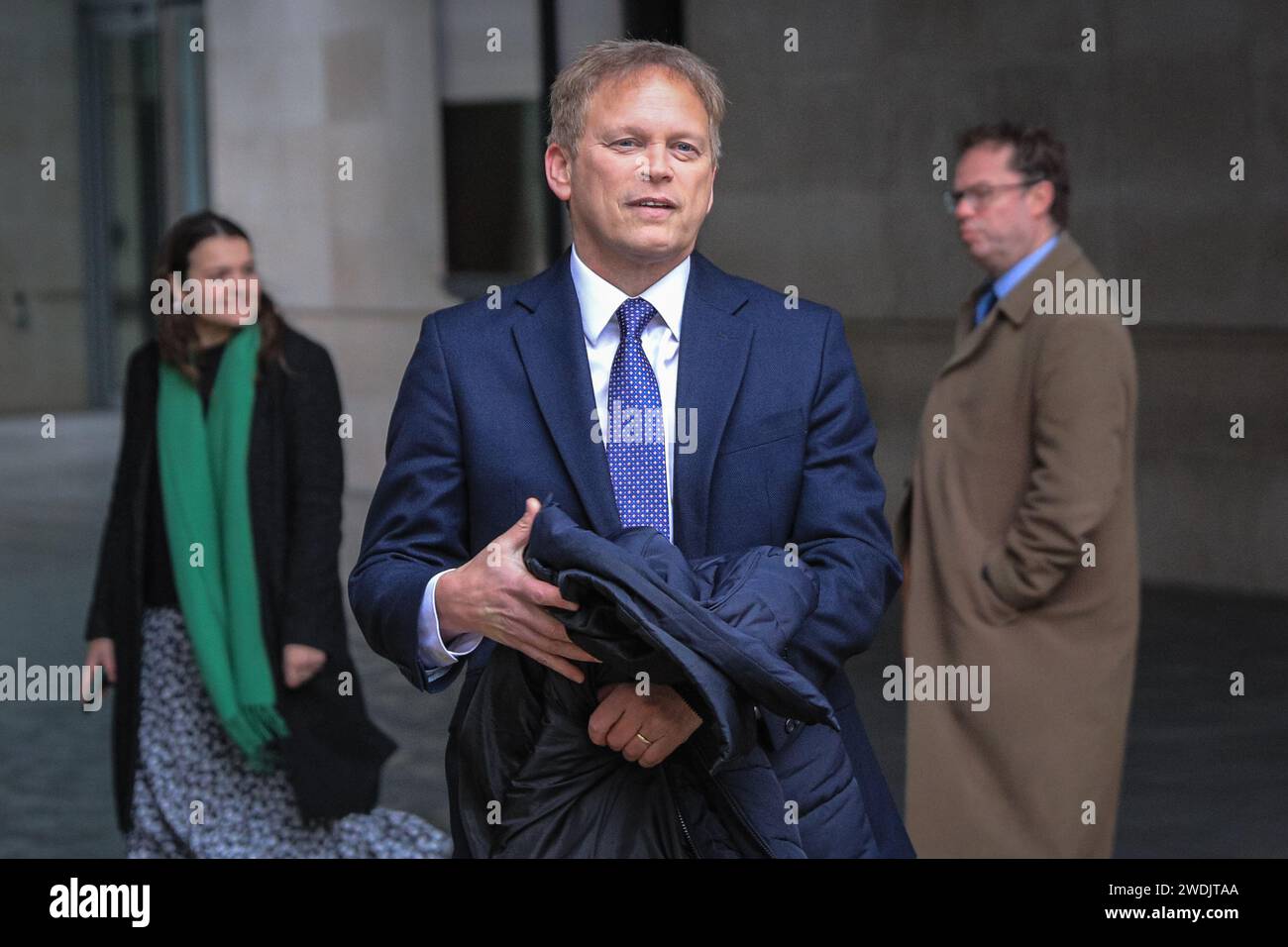 London, UK. 21st Jan, 2024. Grant Shapps, MP, Secretary of State for ...
