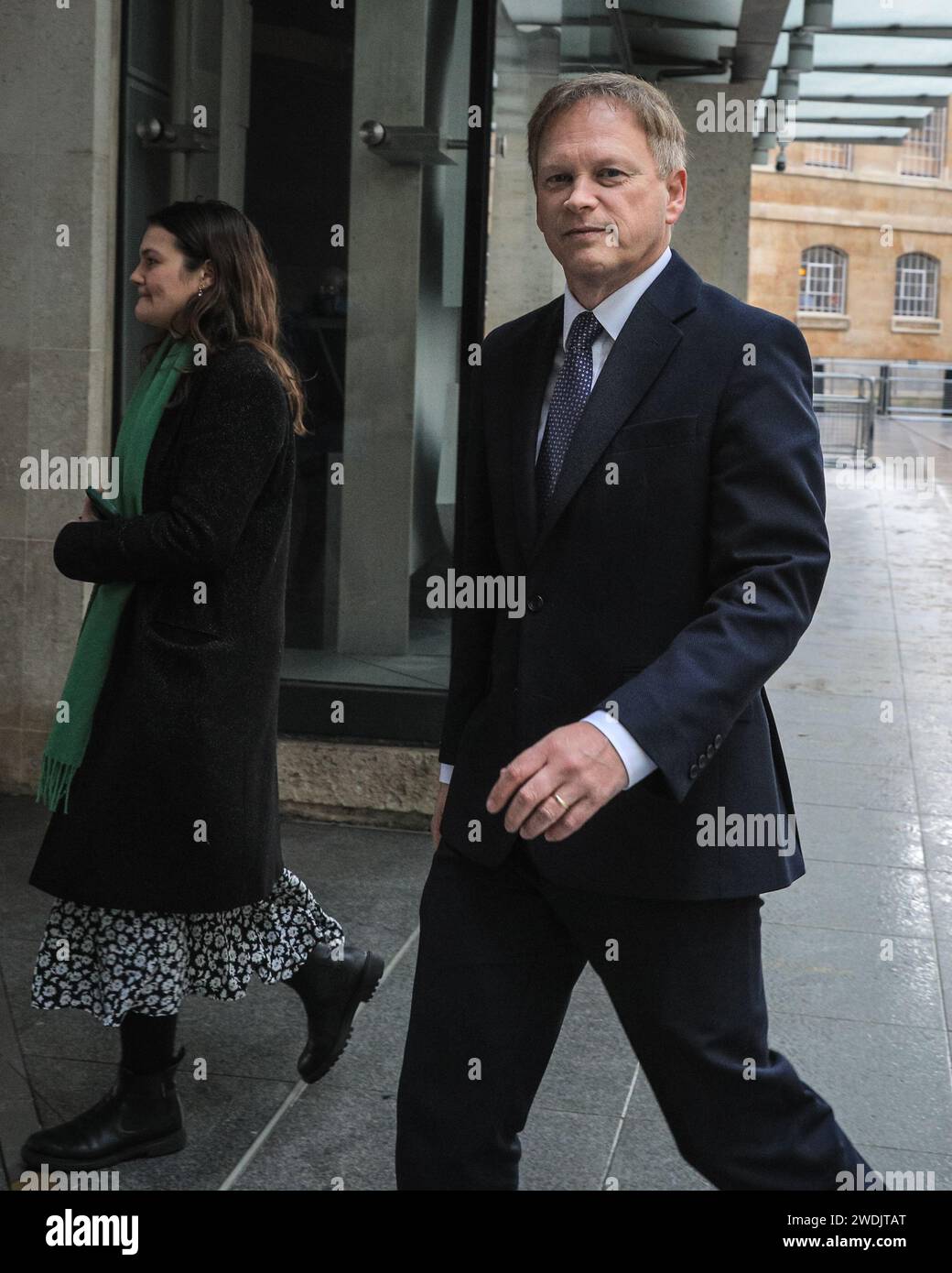 London, UK. 21st Jan, 2024. Grant Shapps, MP, Secretary of State for ...