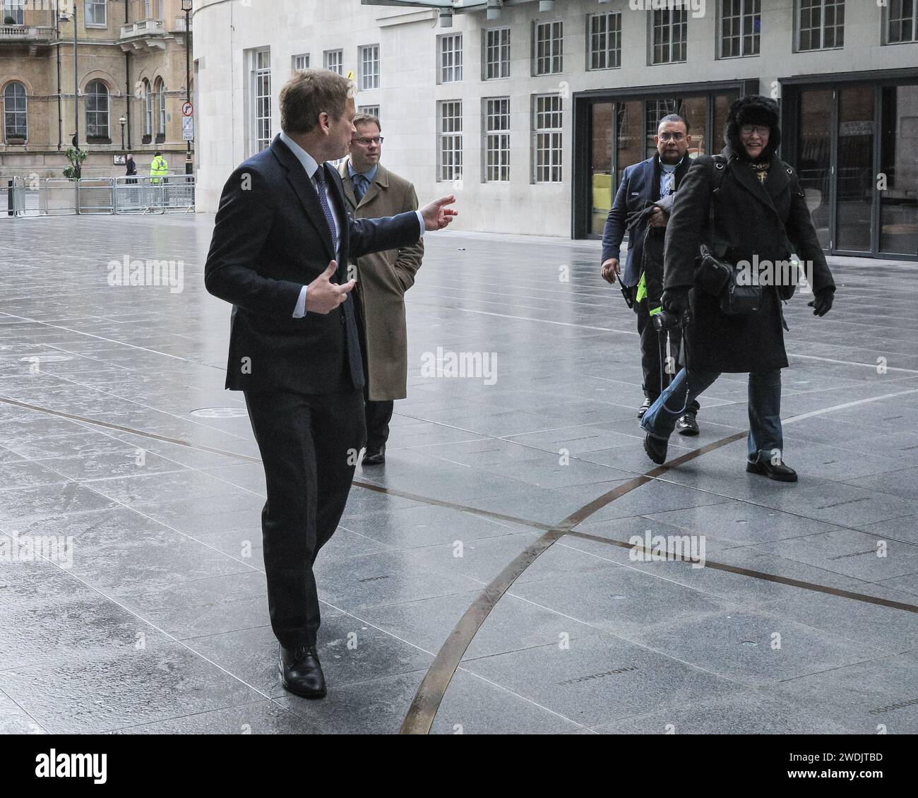 London, UK. 21st Jan, 2024. Grant Shapps, MP, Secretary of State for ...
