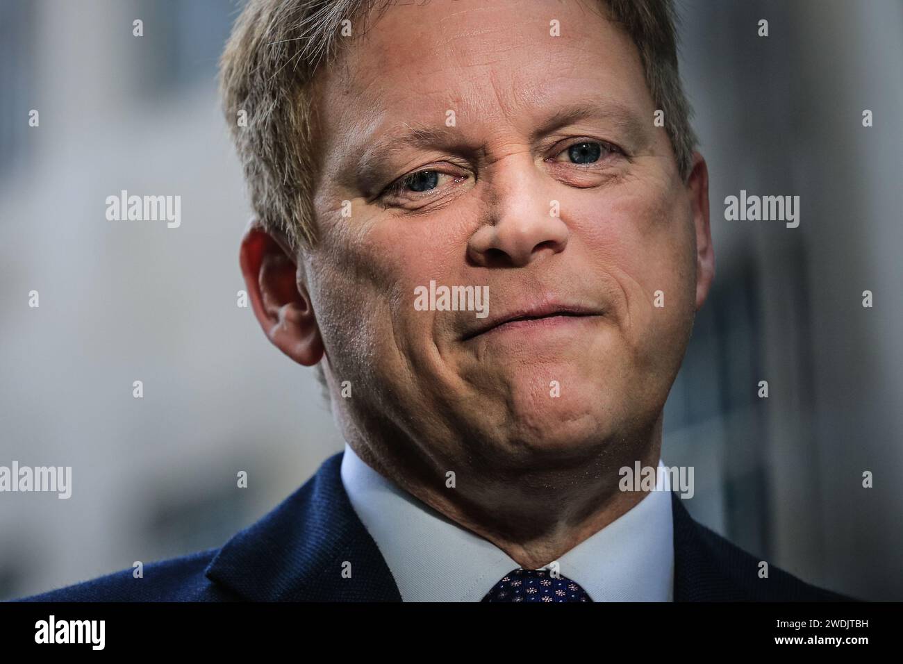 London, UK. 21st Jan, 2024. Grant Shapps, MP, Secretary of State for ...