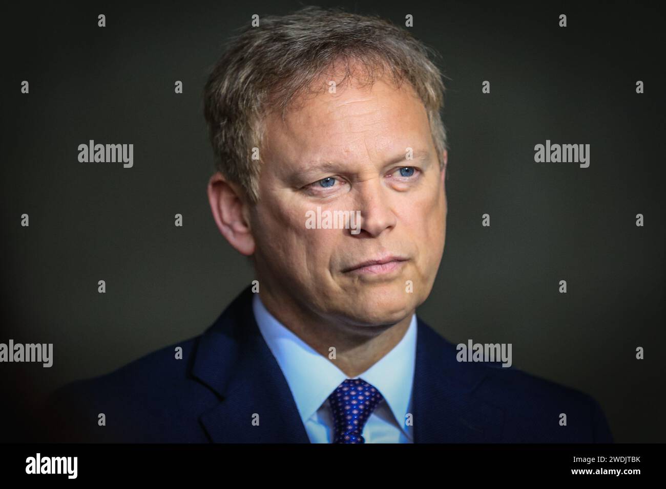 London, UK. 21st Jan, 2024. Grant Shapps, MP, Secretary of State for ...