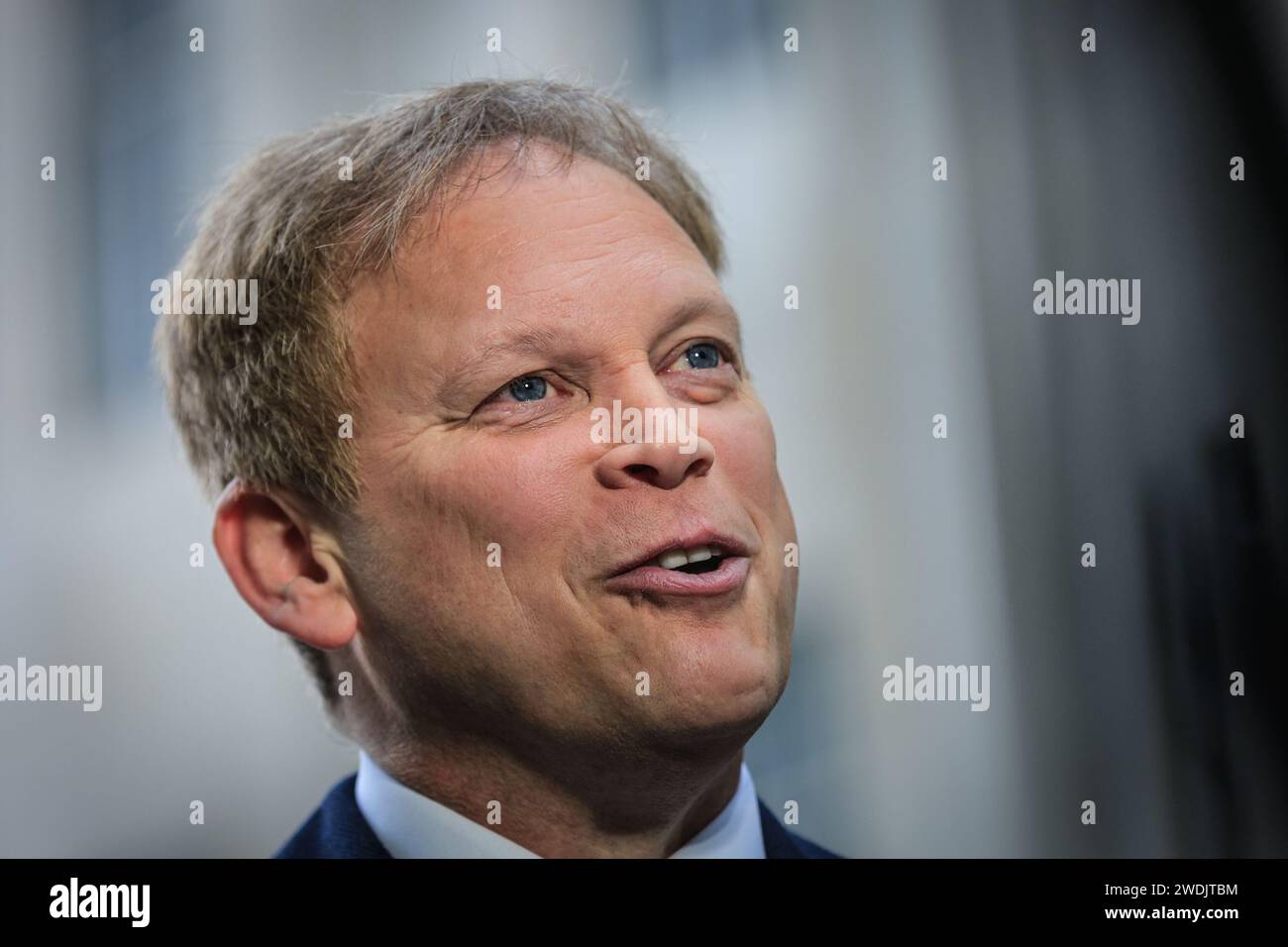 London, UK. 21st Jan, 2024. Grant Shapps, MP, Secretary of State for ...