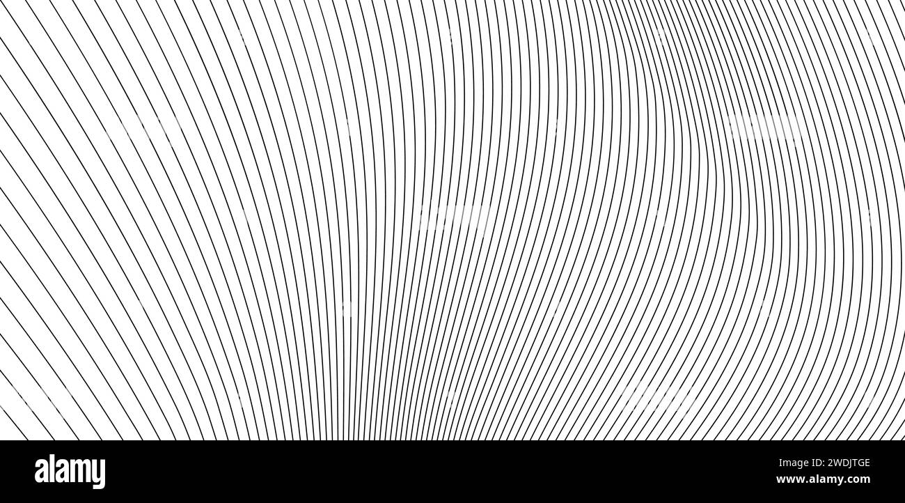pattern of black lines on white background. Vector illustration Stock ...