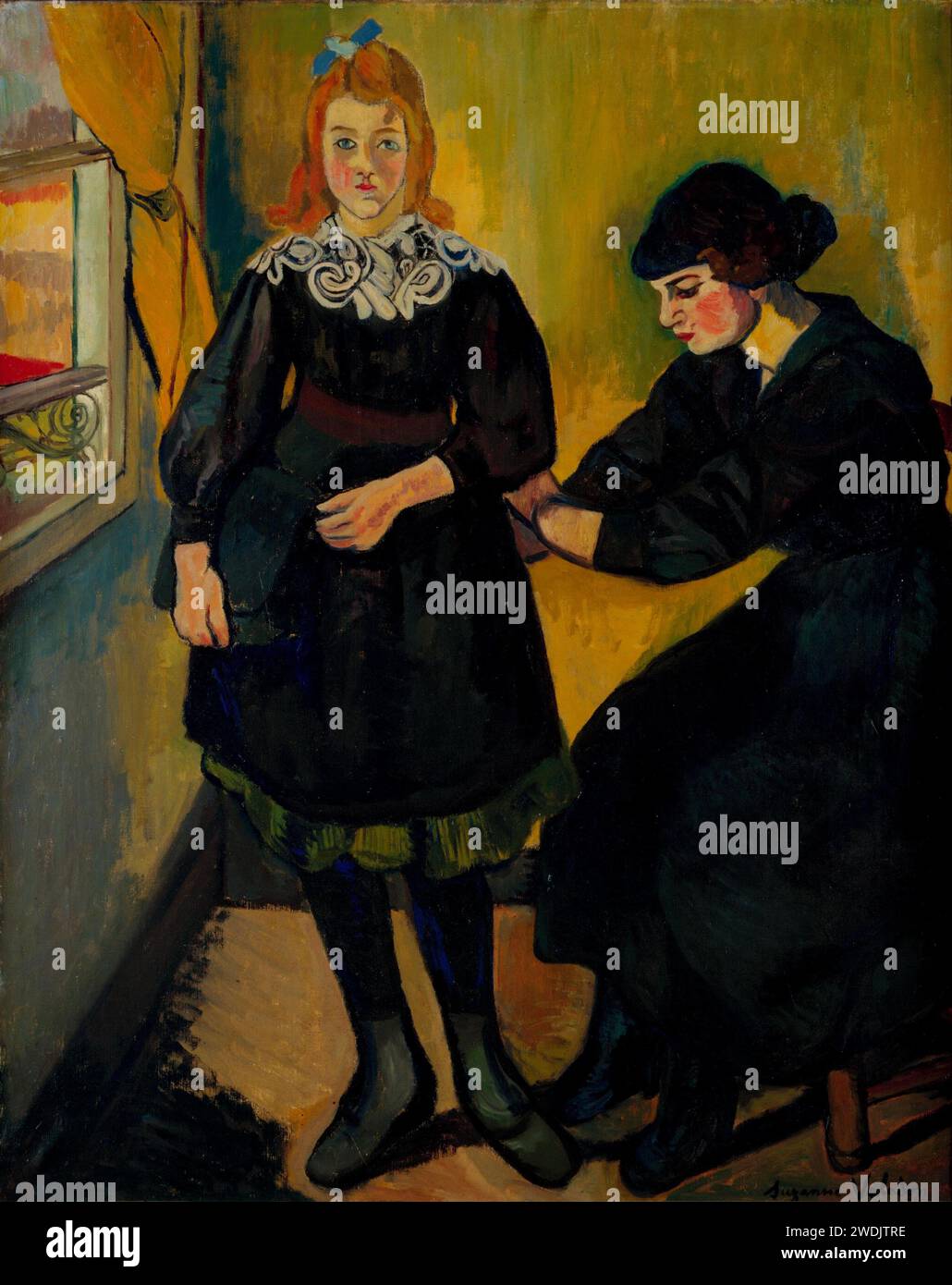 Suzanne Valadon/ La Couturière, 1914, 80 x 65 cm. Museum: Centre ...