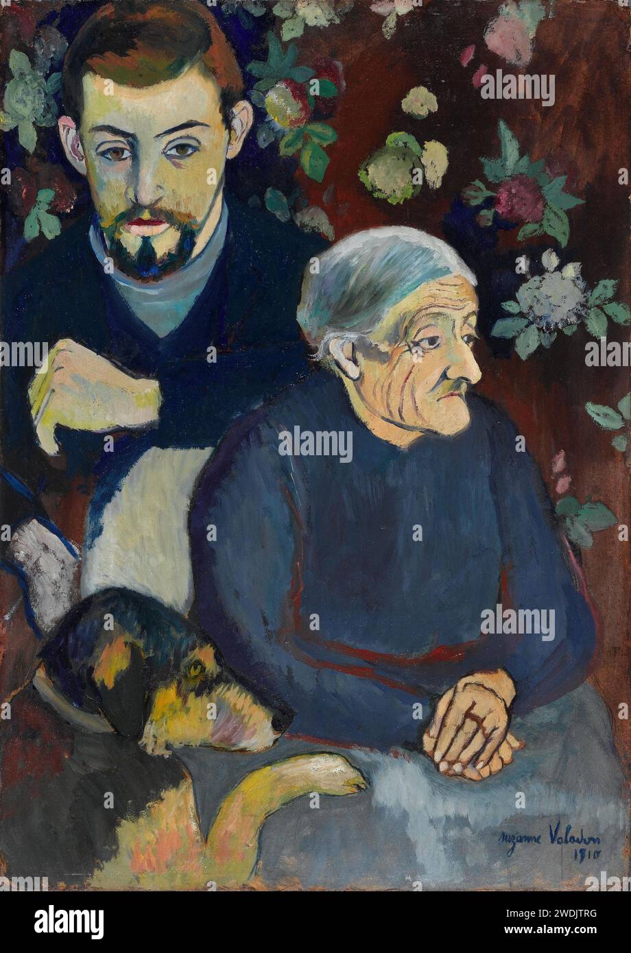 Suzanne Valadon/ Grand' mère et petit-fils, 1910. 70 x 50 cm. Museum ...