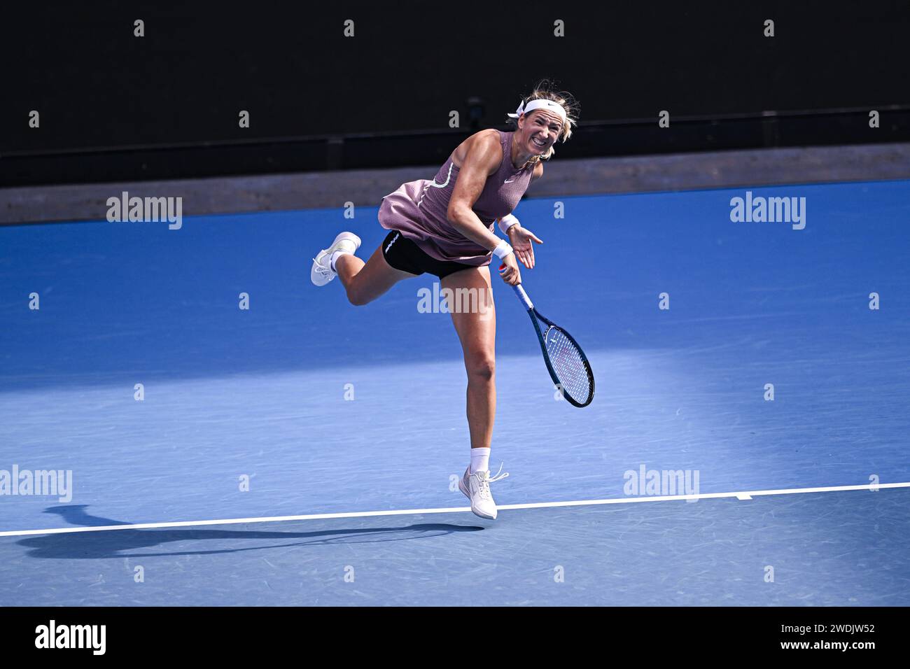 Victoria Azarenka during the Australian Open AO 2024 Grand Slam tennis ...
