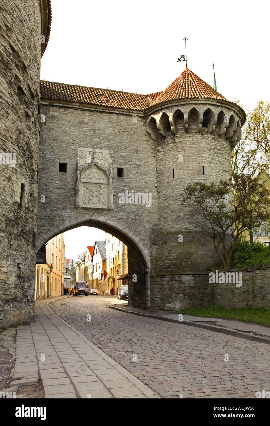 Landmark great coastal gate tallinn hi-res stock photography and images ...