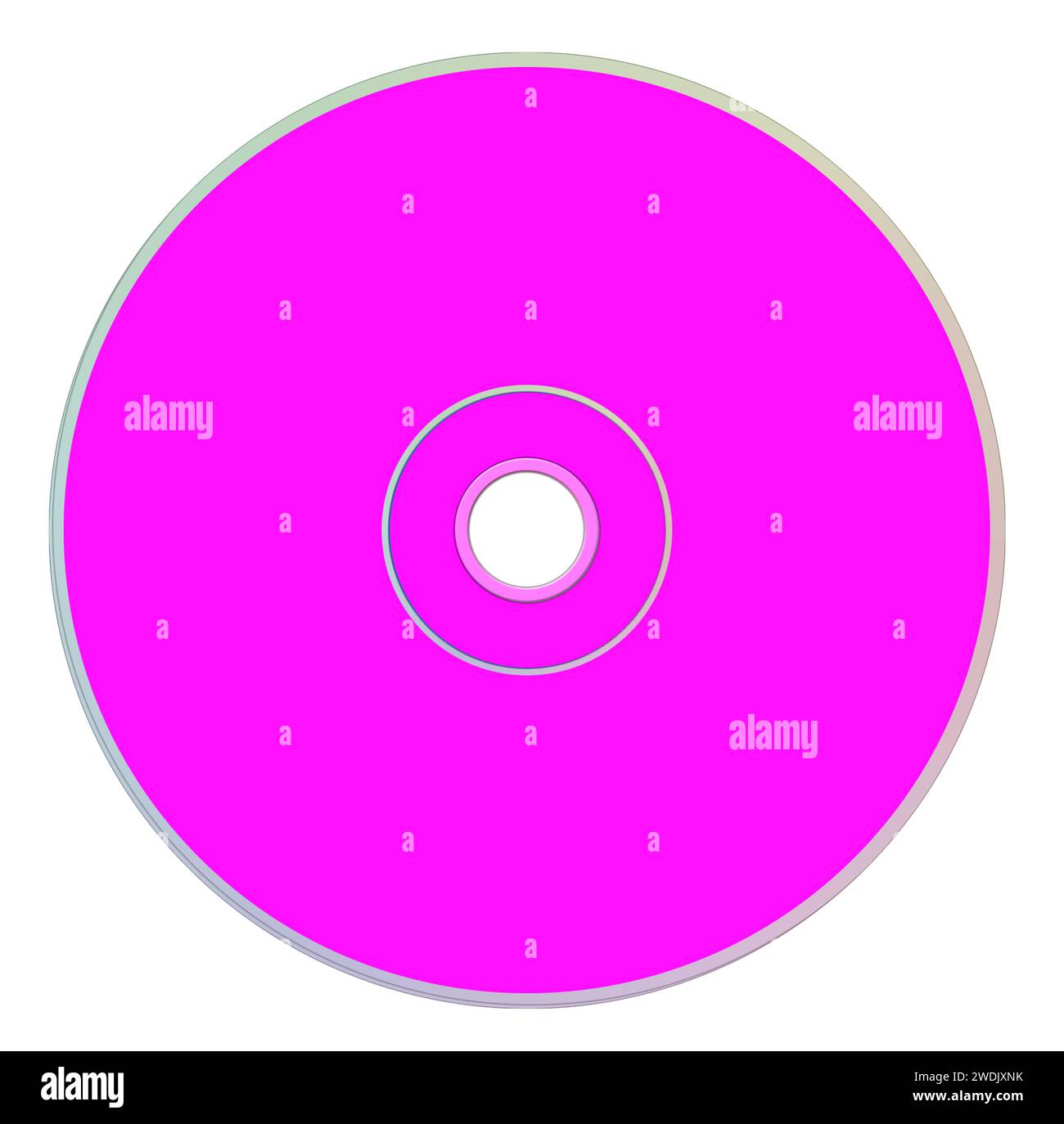 CD or DVD blank template magenta for presentation layouts and design ...