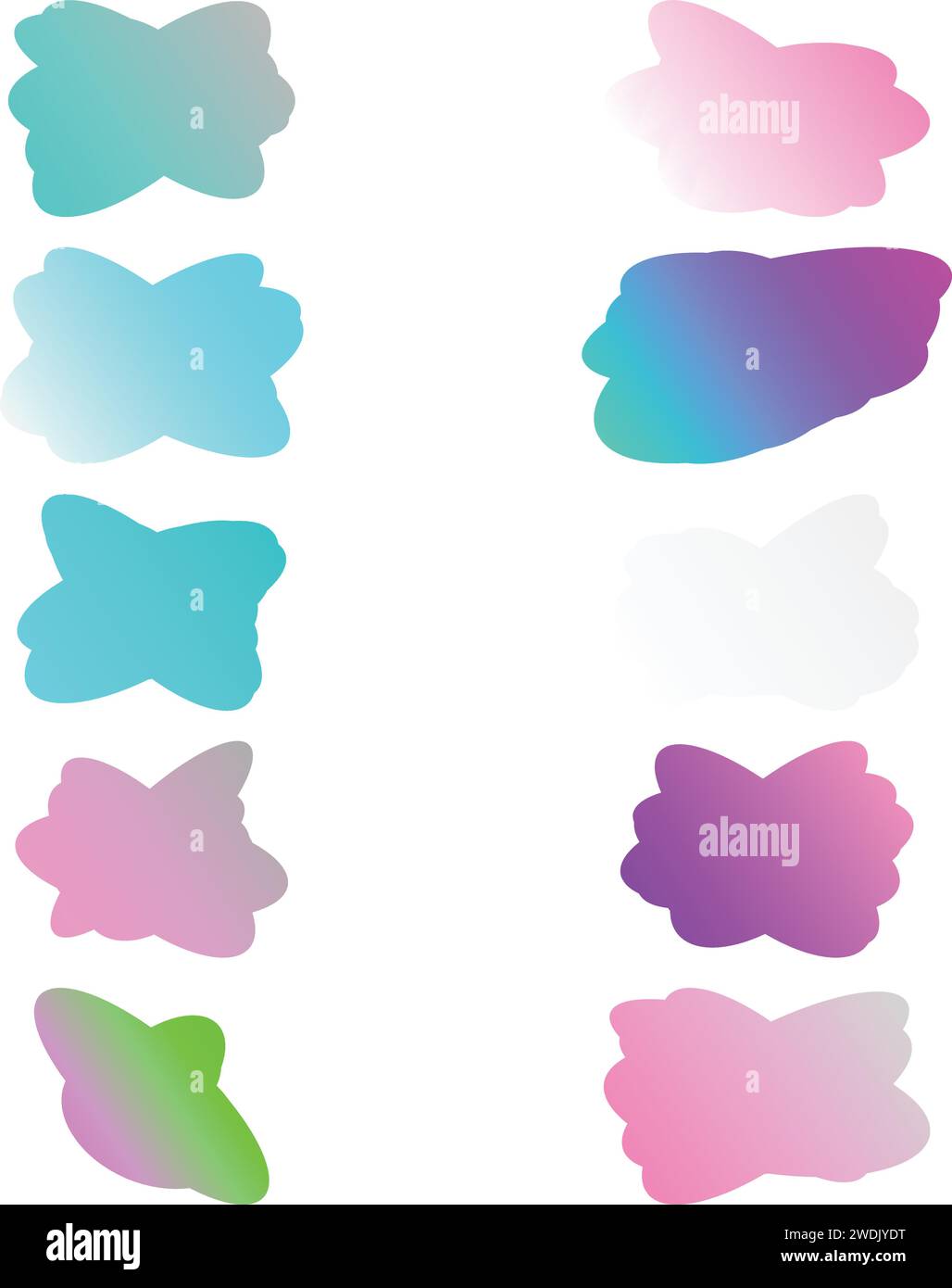 Chat bubble icon vector bundle hi-res stock photography and images - Alamy