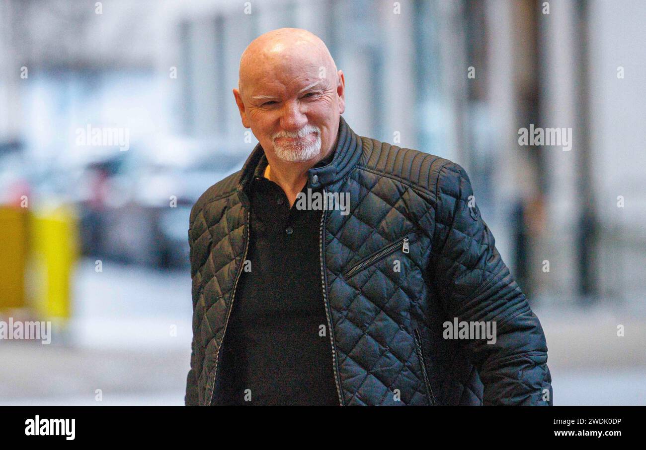 London, UK. 21st Jan, 2024. Sir Thomas Hunter, Scottish businessman ...