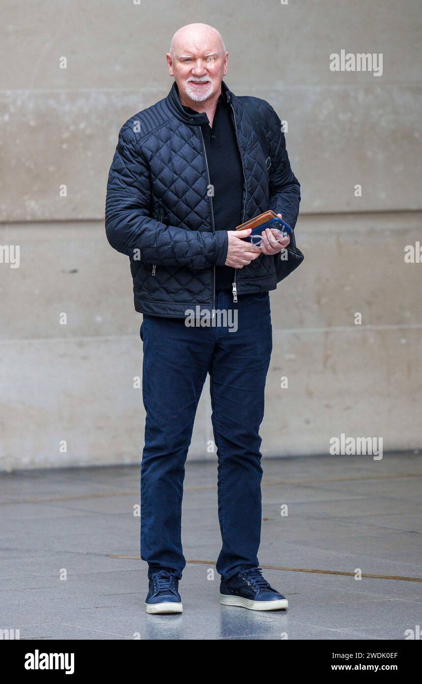 London, UK. 21st Jan, 2024. Sir Thomas Hunter, Scottish businessman ...