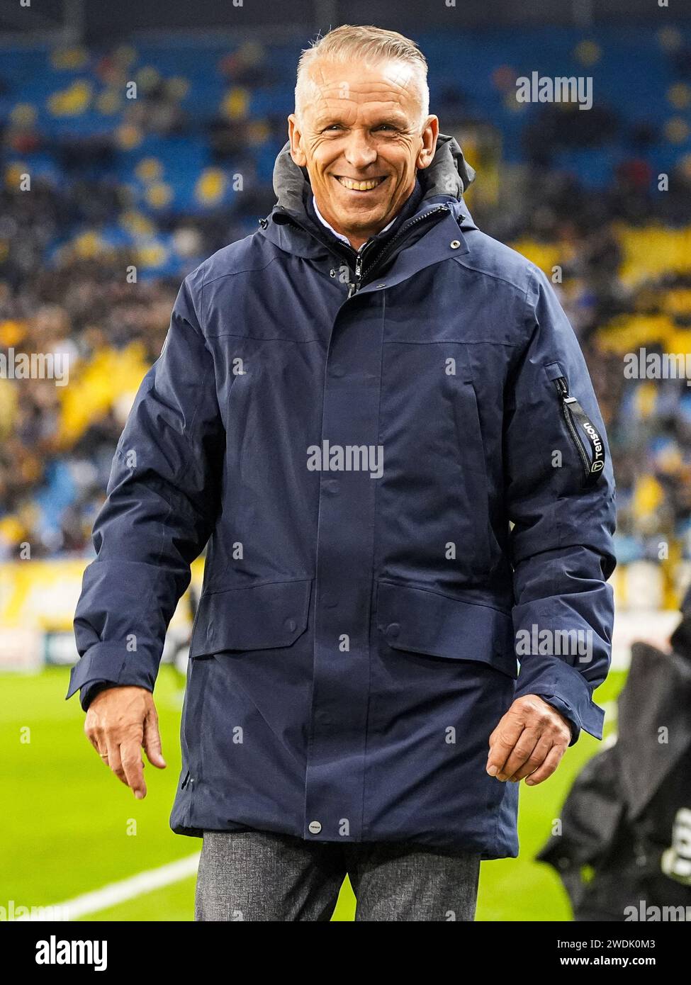 Arnhem, The Netherlands. 21st Jan, 2024. Arnhem - Vitesse coach Edward ...