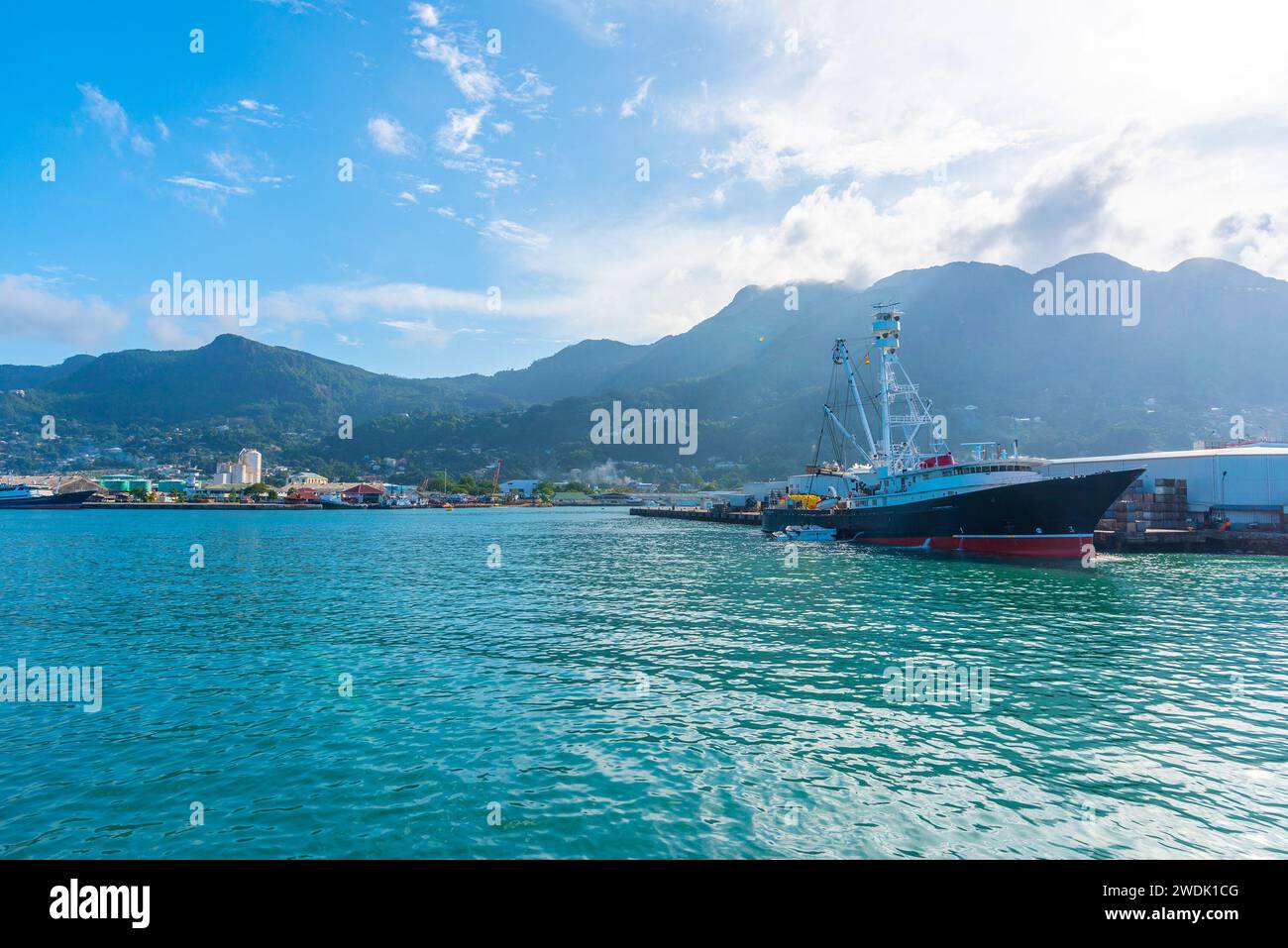 Victoria seychelles waterfront hi-res stock photography and images - Alamy