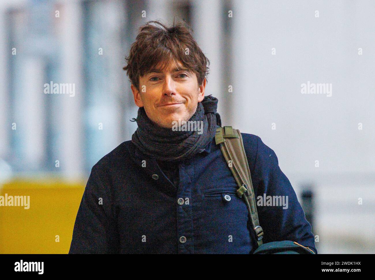 London, UK. 21st Jan, 2024. Simon Reeve, TV presenter, author, and ...