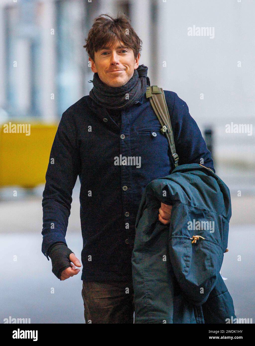 London, UK. 21st Jan, 2024. Simon Reeve, TV presenter, author, and ...