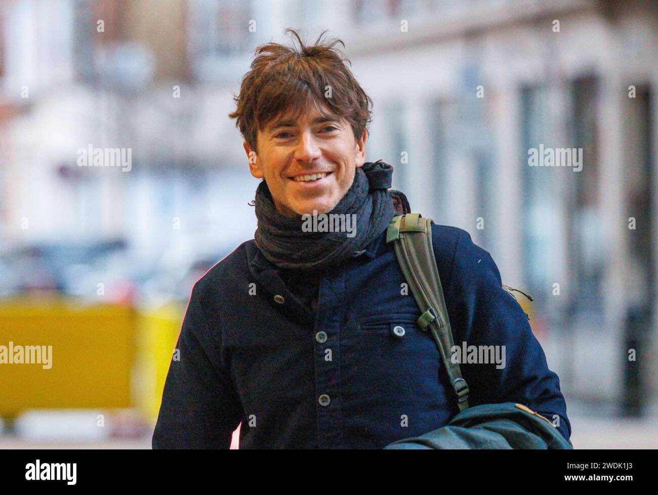 London, UK. 21st Jan, 2024. Simon Reeve, TV presenter, author, and ...