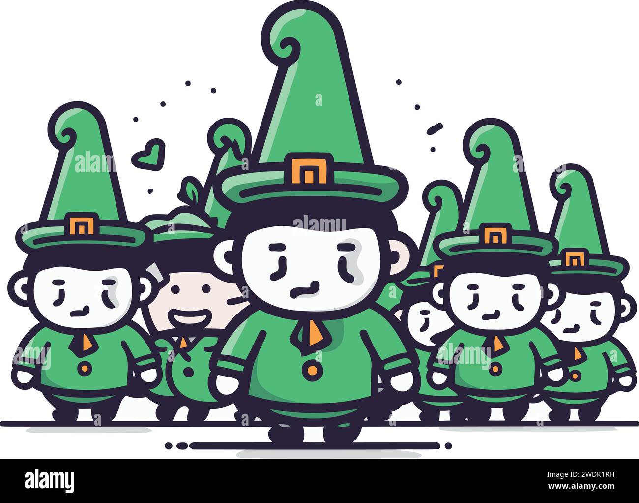 Elves vector vectors hi-res stock photography and images - Alamy