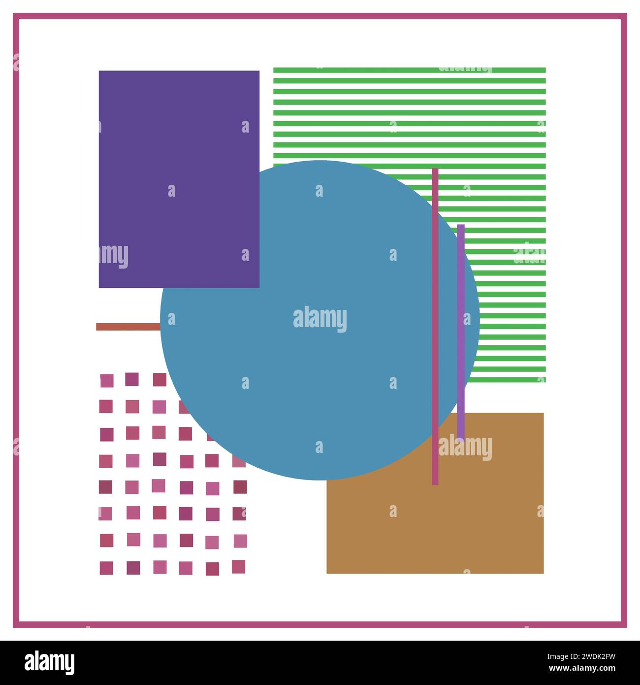 Abstract figures texture. Modern stylish abstract texture. Template for ...