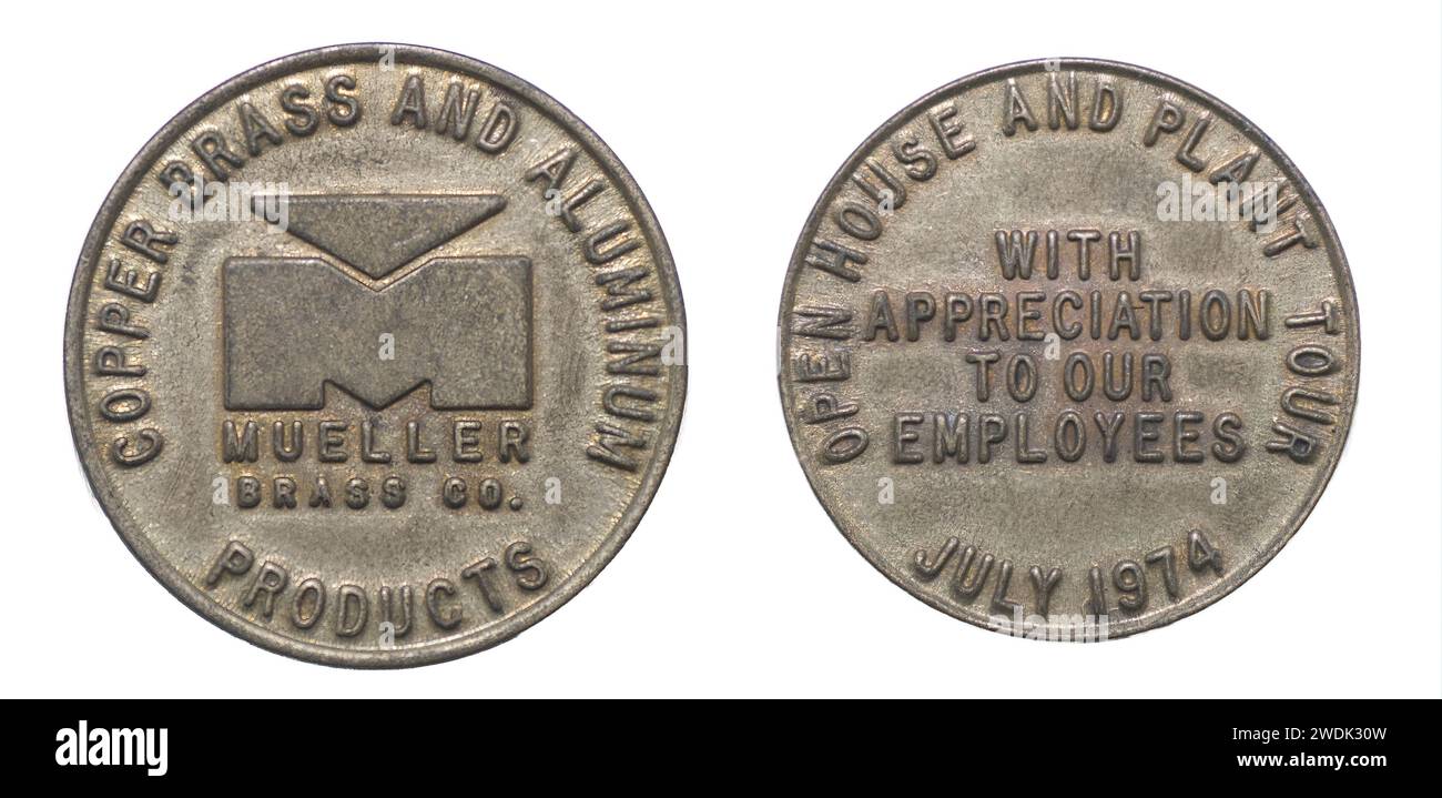 July 1974 Port Huron, Michigan USA Mueller copper Brass and aluminum ...