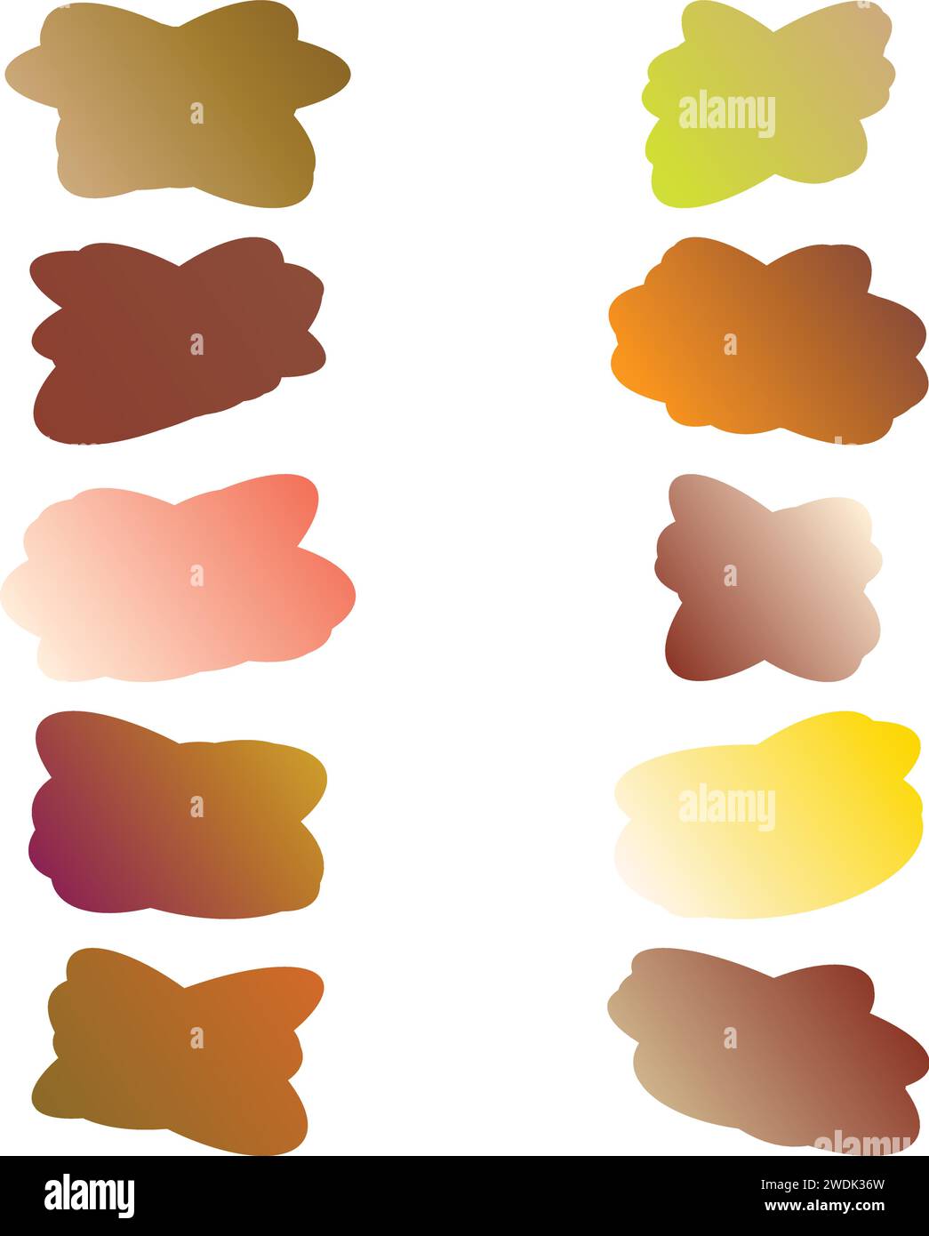 A simple cut out transparent gradient cloud speech bubble shape design ...
