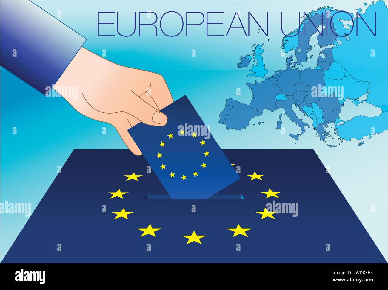 Voting map hi-res stock photography and images - Alamy