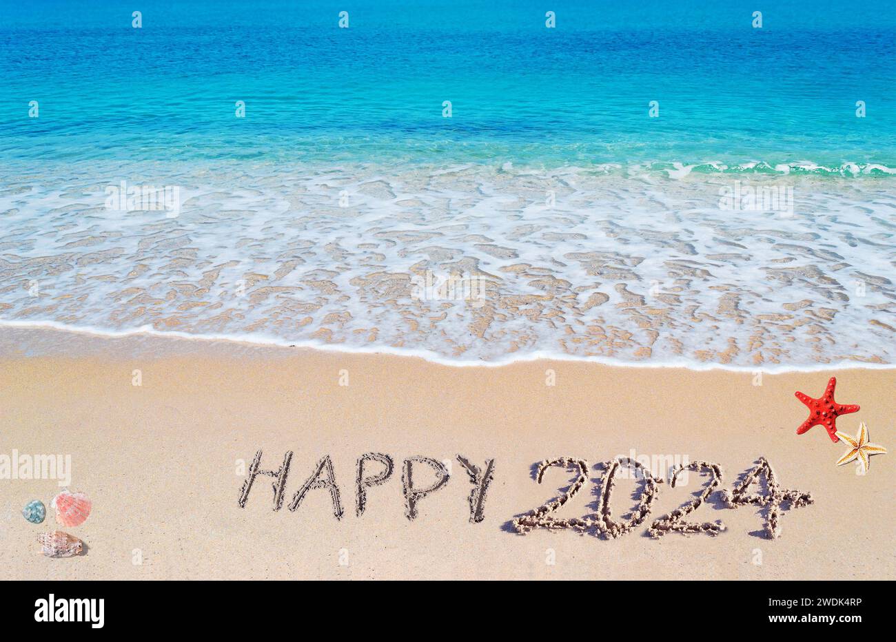 2024 new year written hi-res stock photography and images - Alamy