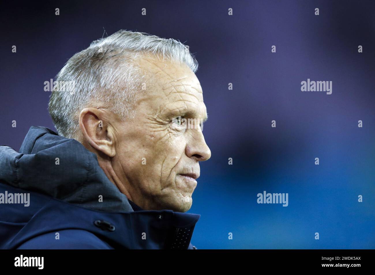 ARNHEM - Vitesse coach Edward Sturing during the Dutch Eredivisie match ...