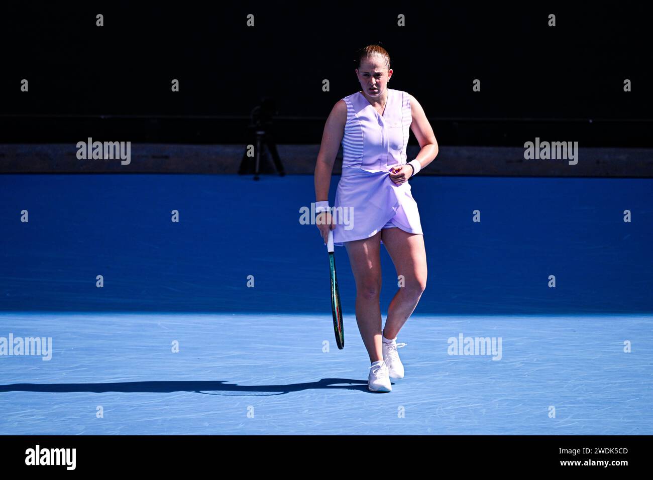 Paris, France. 20th Jan, 2024. Jeļena Aļona Ostapenko during the ...