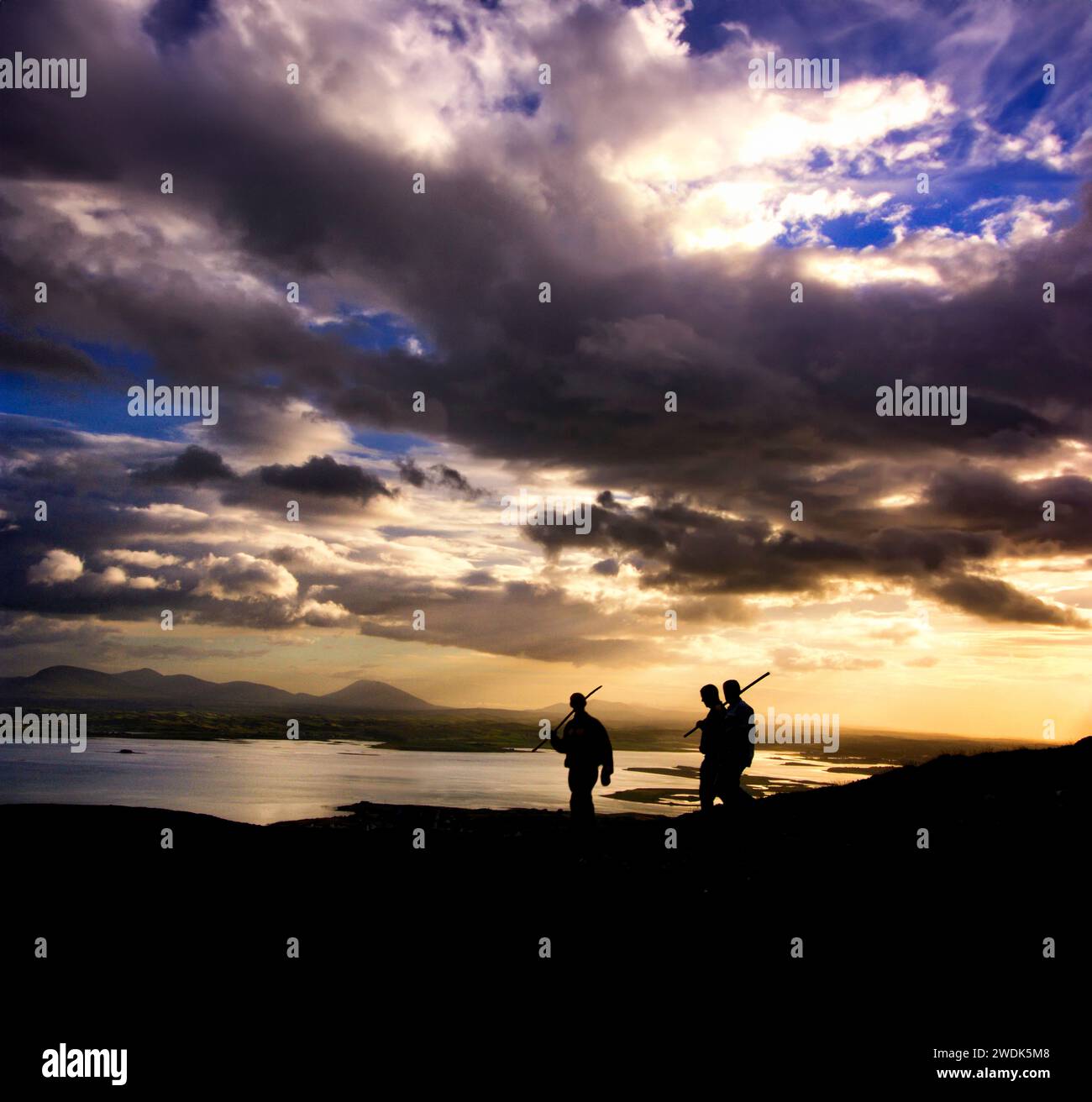 Croag Patrick Reek,Clew Bay, Co. Mayo Stock Photo - Alamy