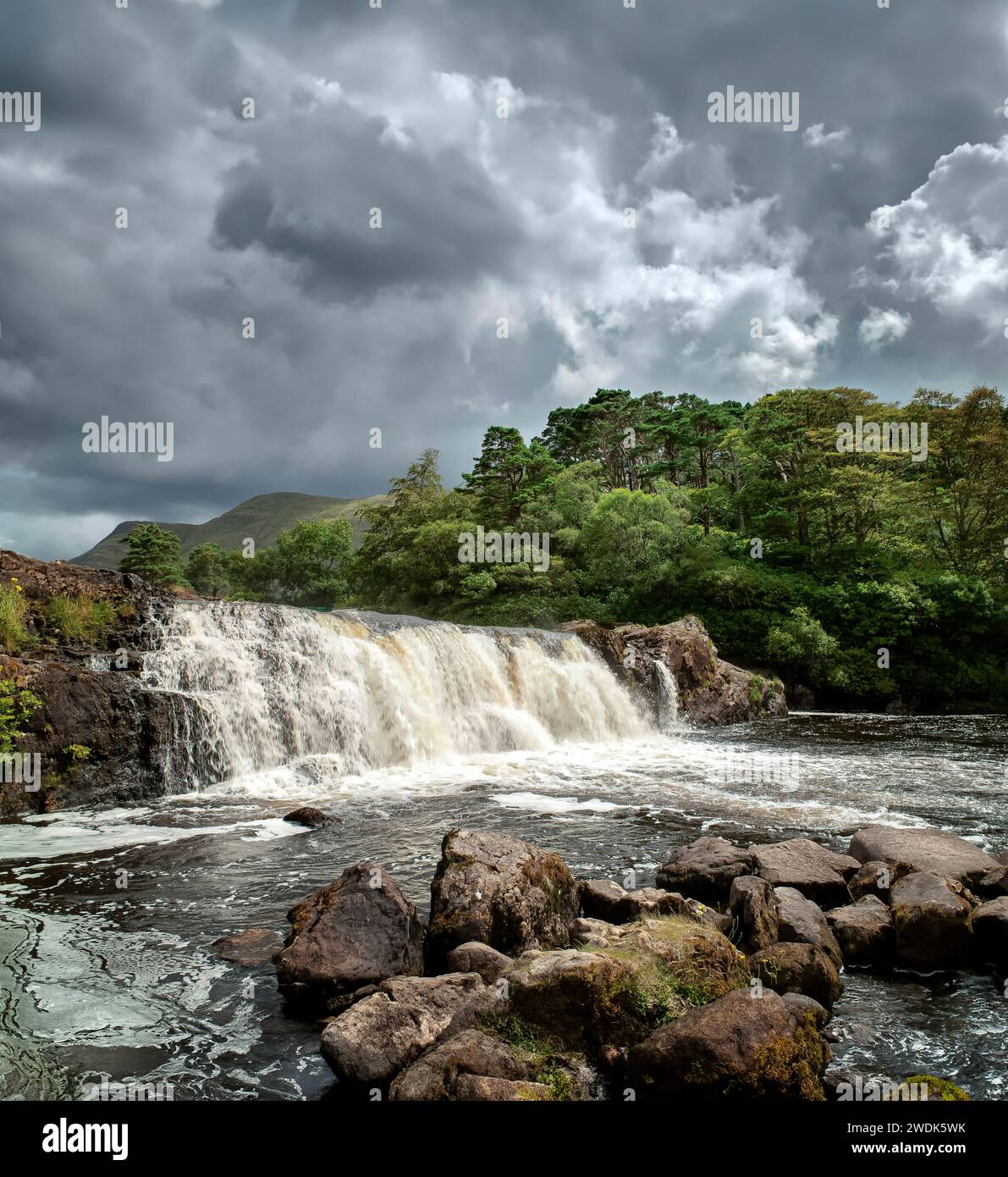 Aasleagh falls fishing hi-res stock photography and images - Alamy