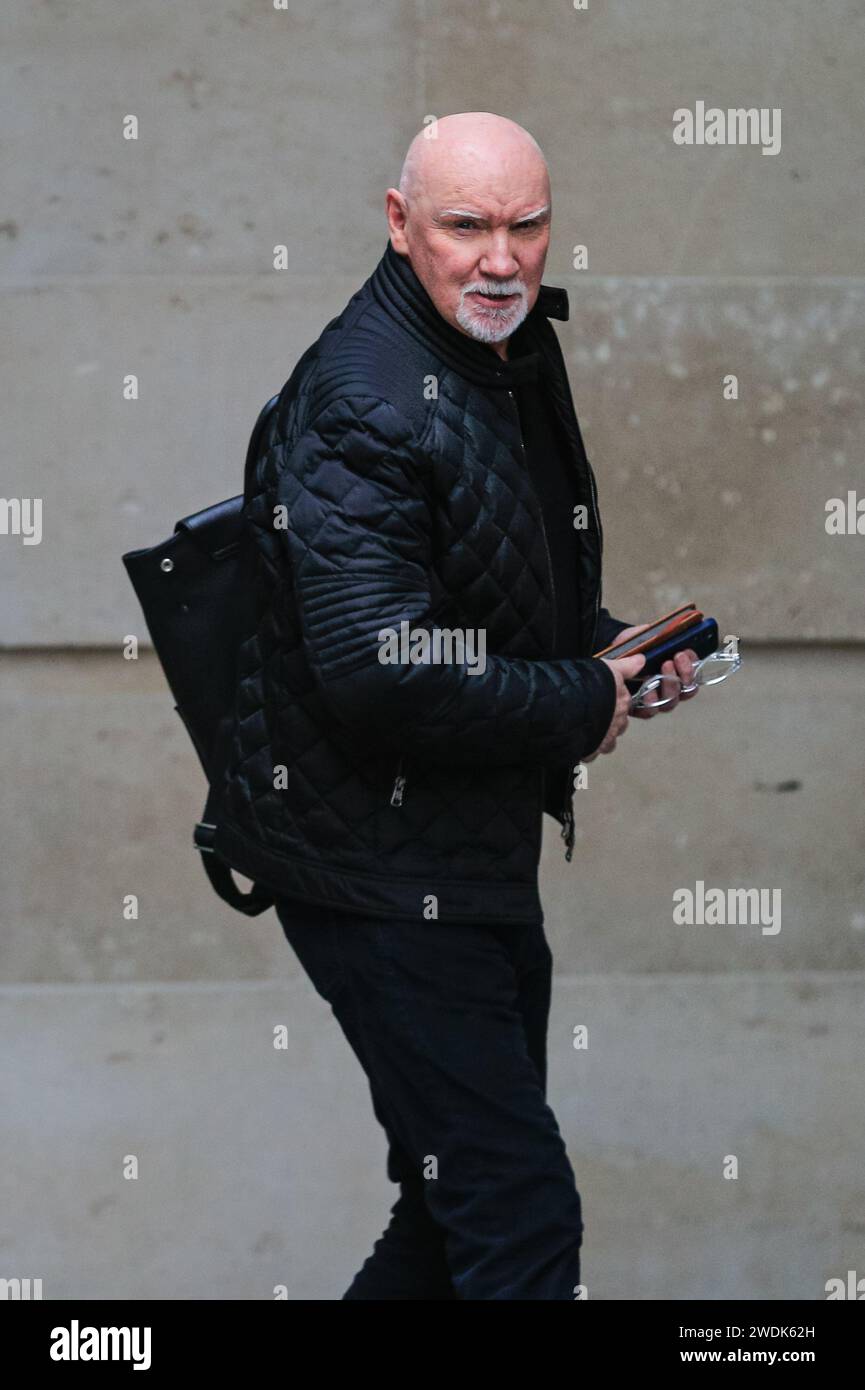 London, UK. 21st Jan, 2024. Sir Tom Hunter, Scottish businessman ...