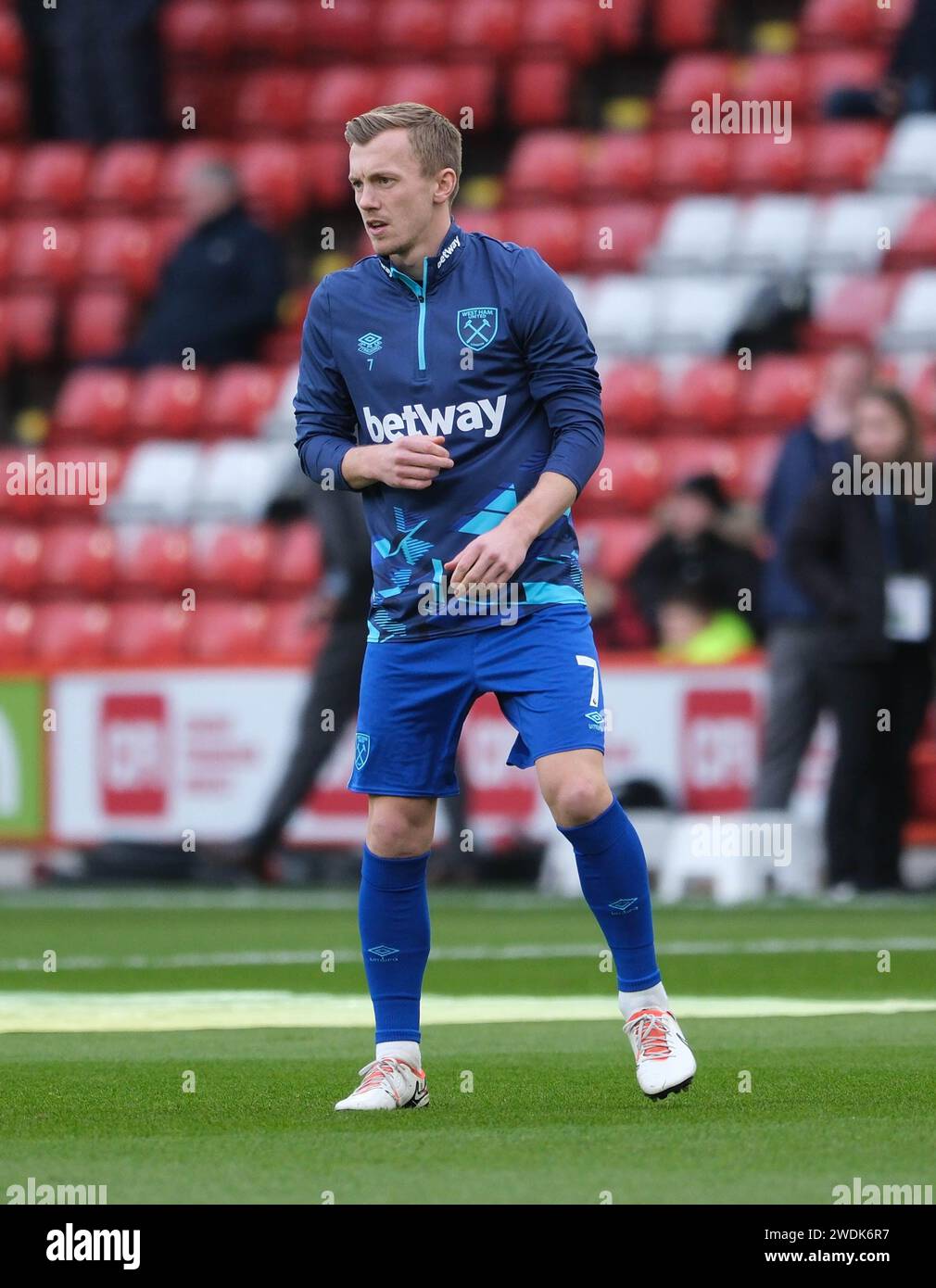 Bramall Lane, Sheffield, UK. 21st Jan, 2024. Premier League Football ...