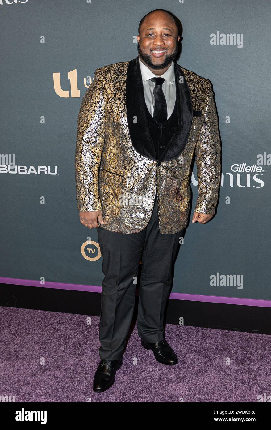 Atlanta, USA. 20th Jan, 2024. Chef Jernard arrives at the 2024 Urban ...