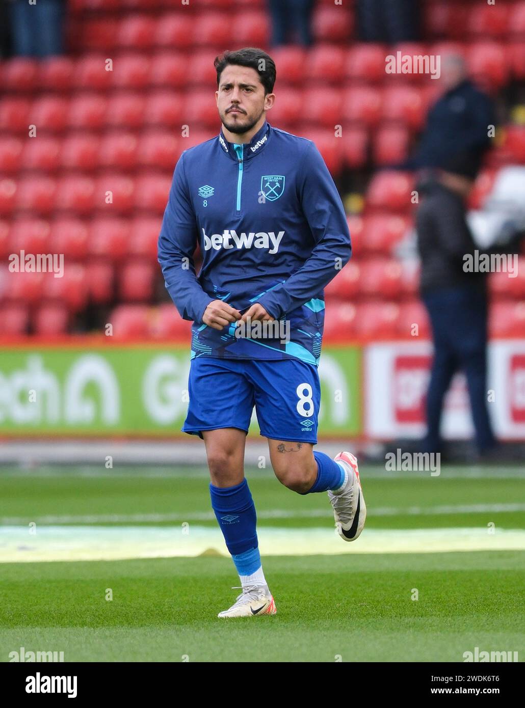 Bramall Lane, Sheffield, UK. 21st Jan, 2024. Premier League Football ...