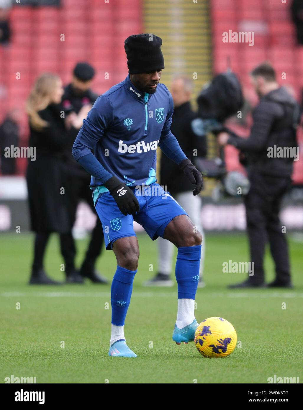 Bramall Lane, Sheffield, UK. 21st Jan, 2024. Premier League Football ...