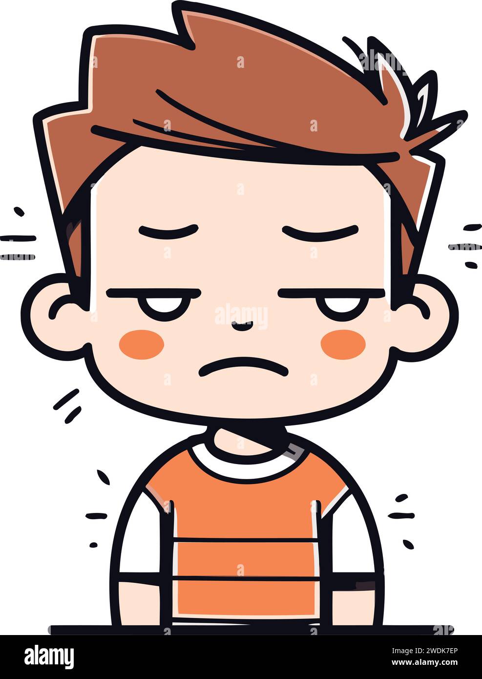 Small man angry Stock Vector Images - Alamy