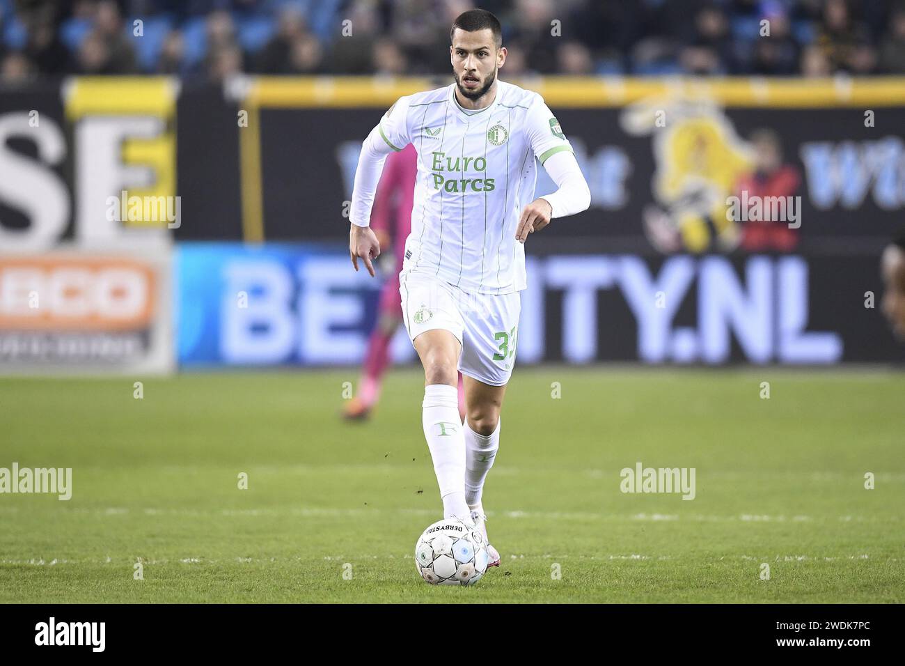 Arnhem, Nederland. 21st Jan, 2024. ARNHEM, 21-01-2024, GelreDome, football, Dutch Eredivisie ...