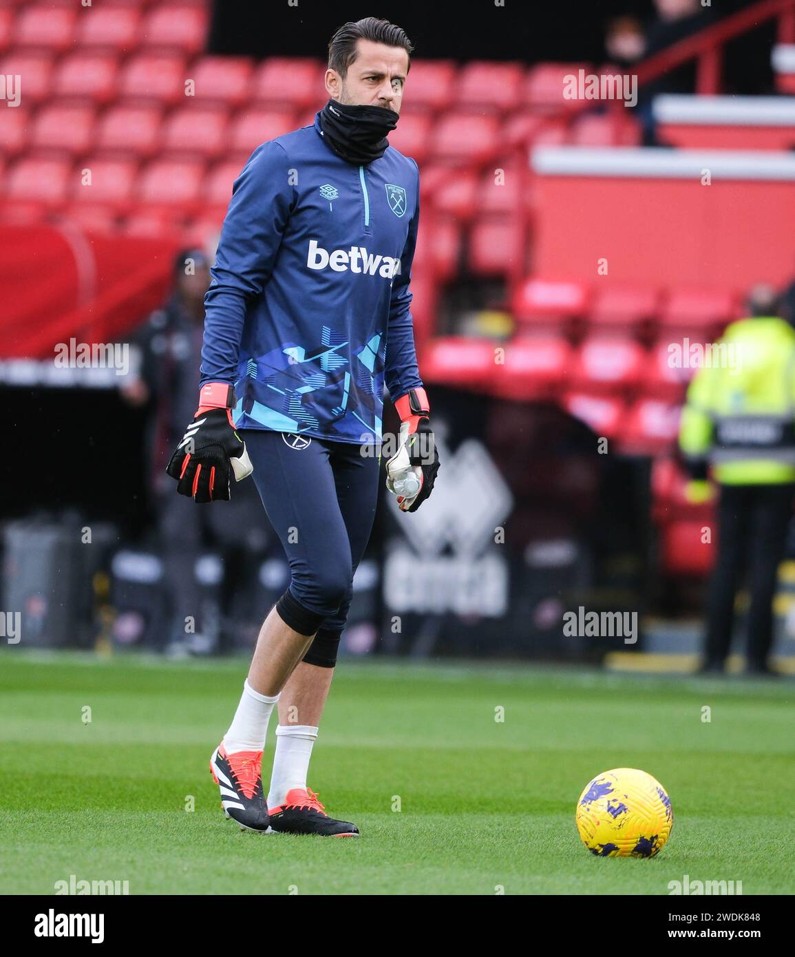 Bramall Lane, Sheffield, UK. 21st Jan, 2024. Premier League Football ...