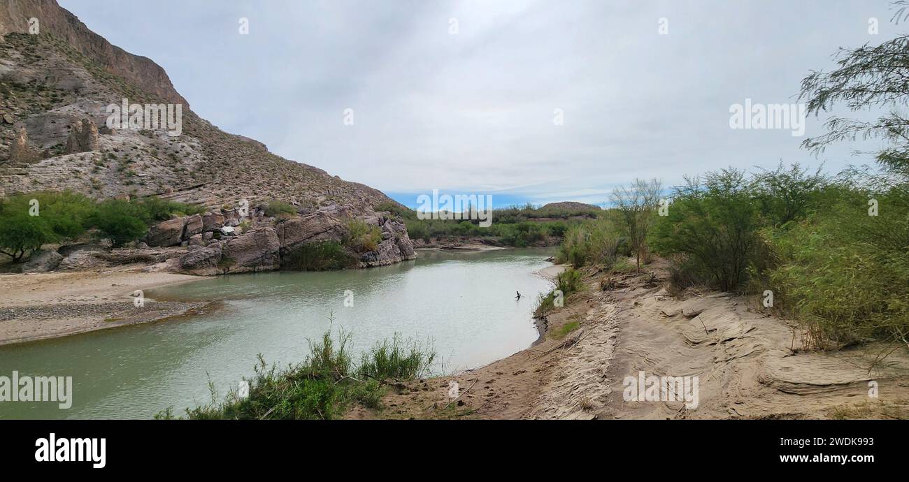 A scenic view of Big Bend National Park, in Texas Stock Photo - Alamy