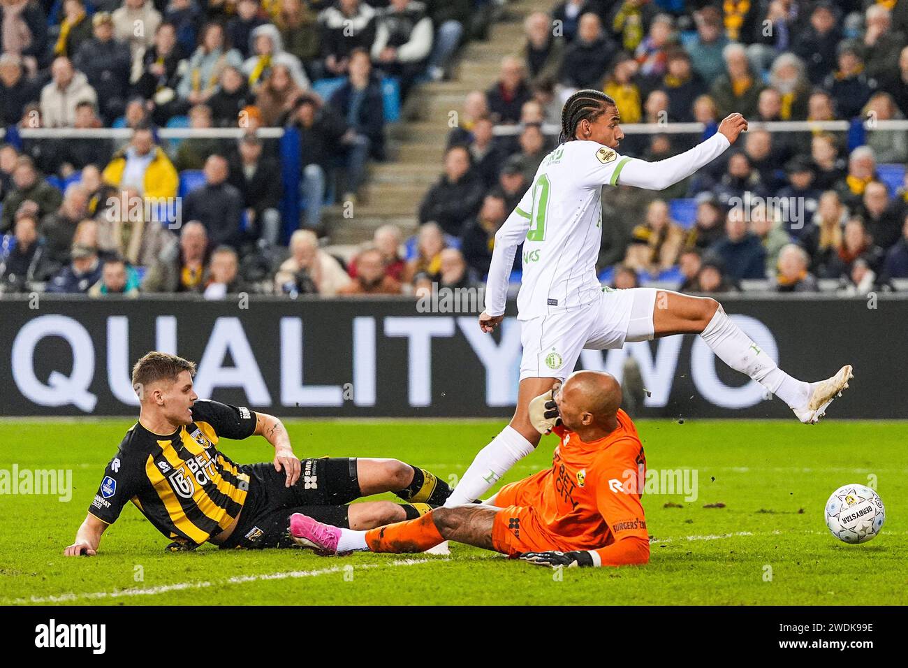 Arnhem, The Netherlands. 21st Jan, 2024. Arnhem - Ramon Hendriks of ...