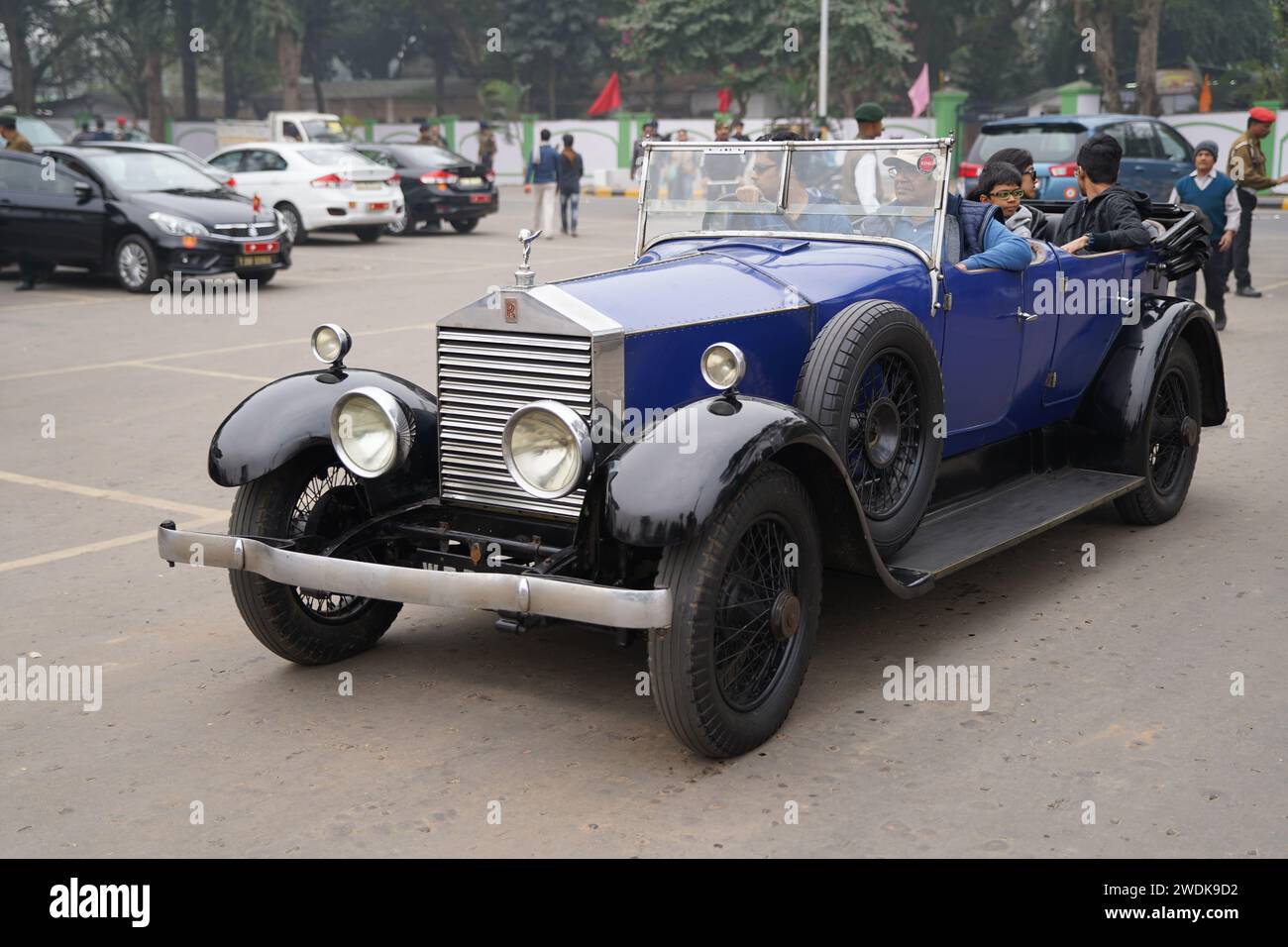 Kolkata, West Bengal, India. 21st Jan, 2024. In a dazzling display of ...