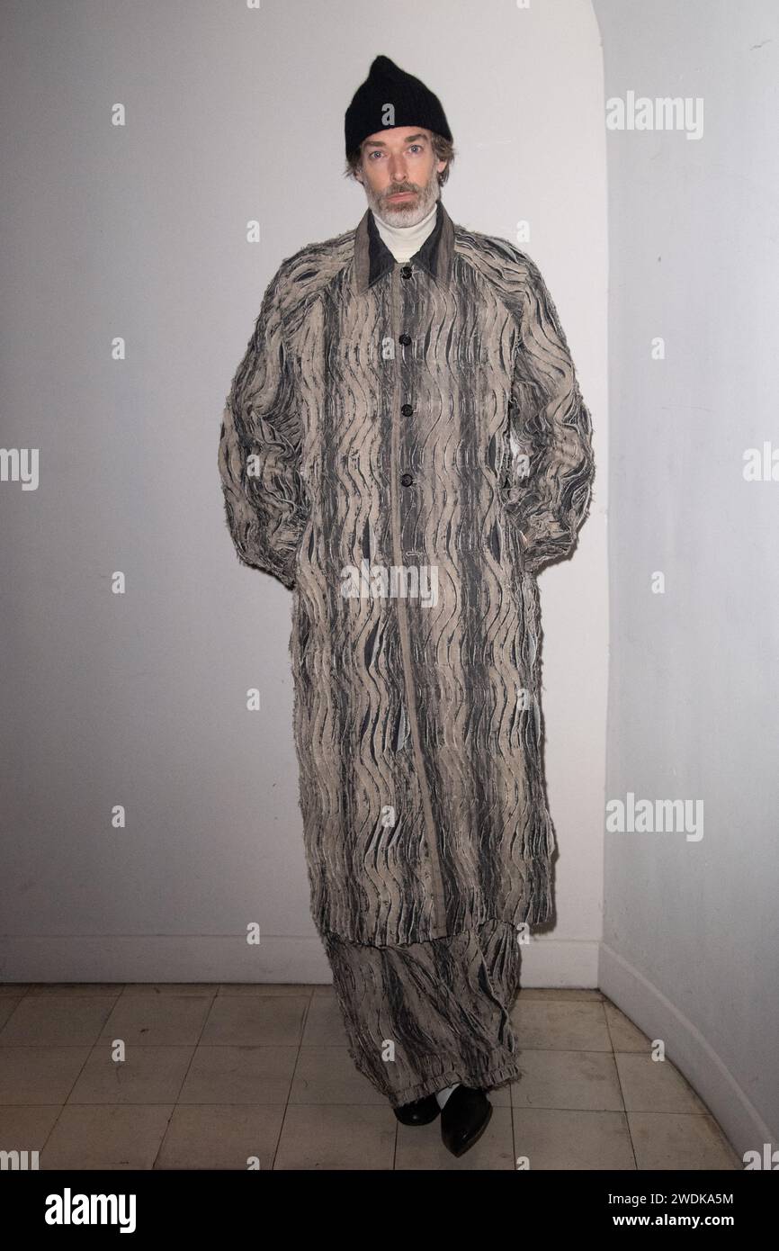 Paris, France. 21st Jan, 2024. Richard Biedul attending the Taak ...