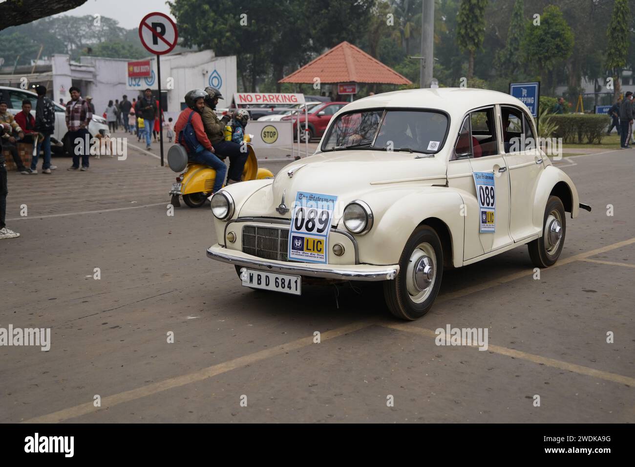 Kolkata, West Bengal, India. 21st Jan, 2024. In a dazzling display of ...