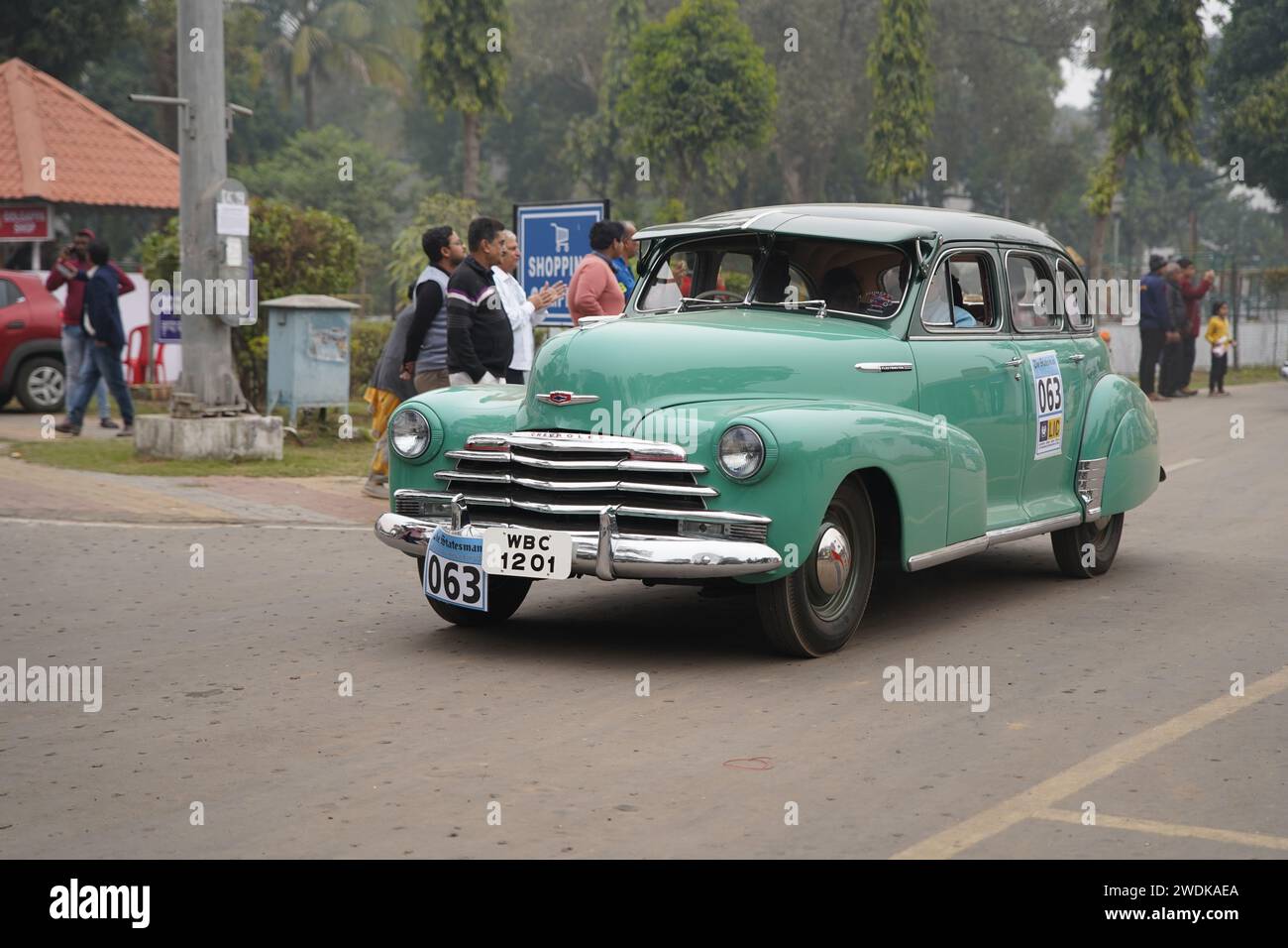 Kolkata, West Bengal, India. 21st Jan, 2024. In a dazzling display of ...