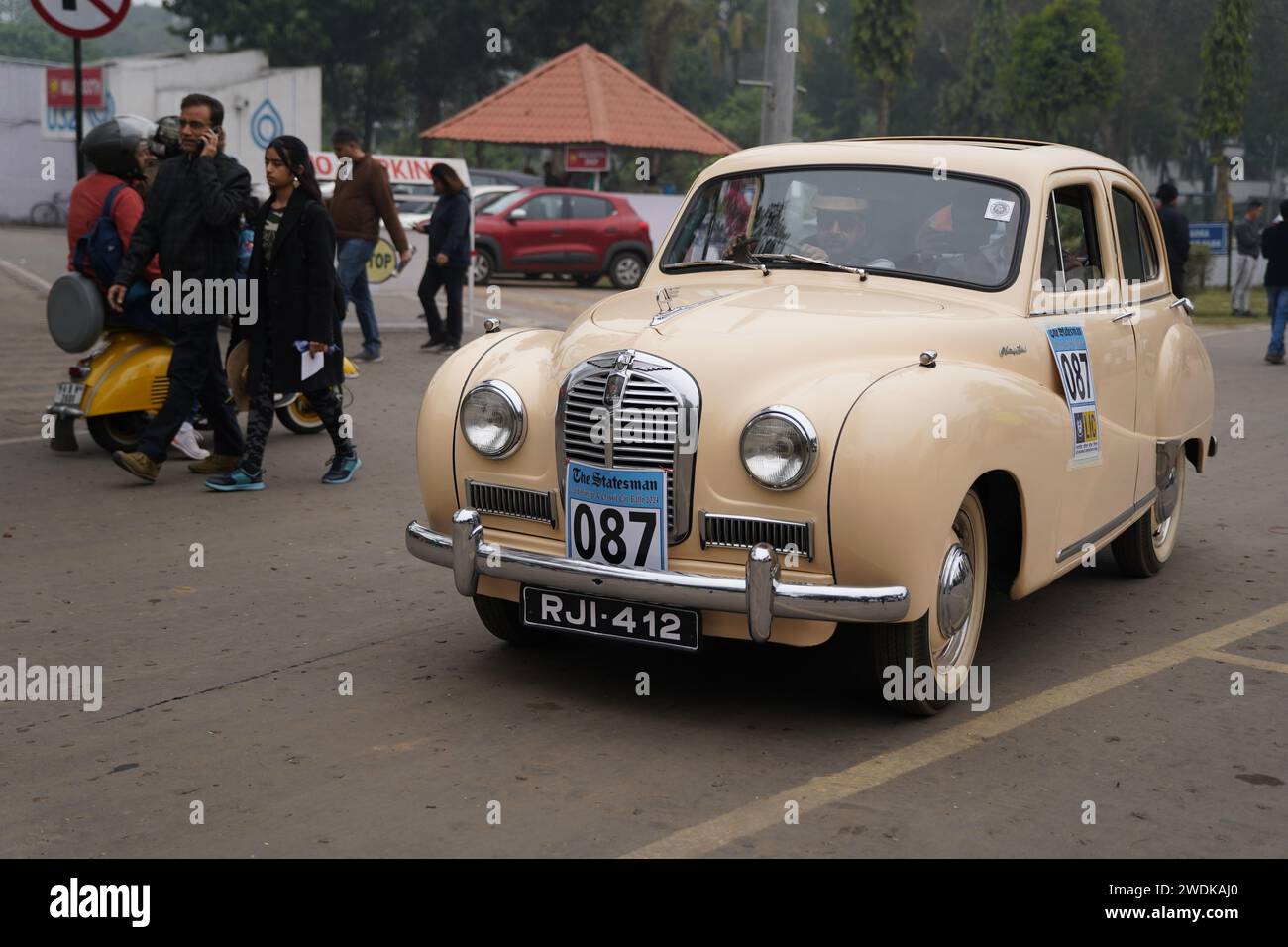 Kolkata, West Bengal, India. 21st Jan, 2024. In a dazzling display of ...