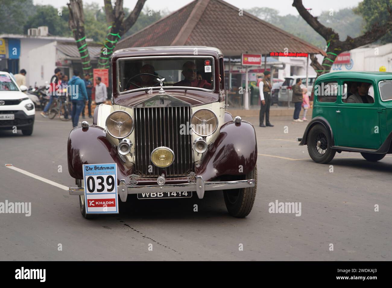 Kolkata, West Bengal, India. 21st Jan, 2024. In a dazzling display of ...