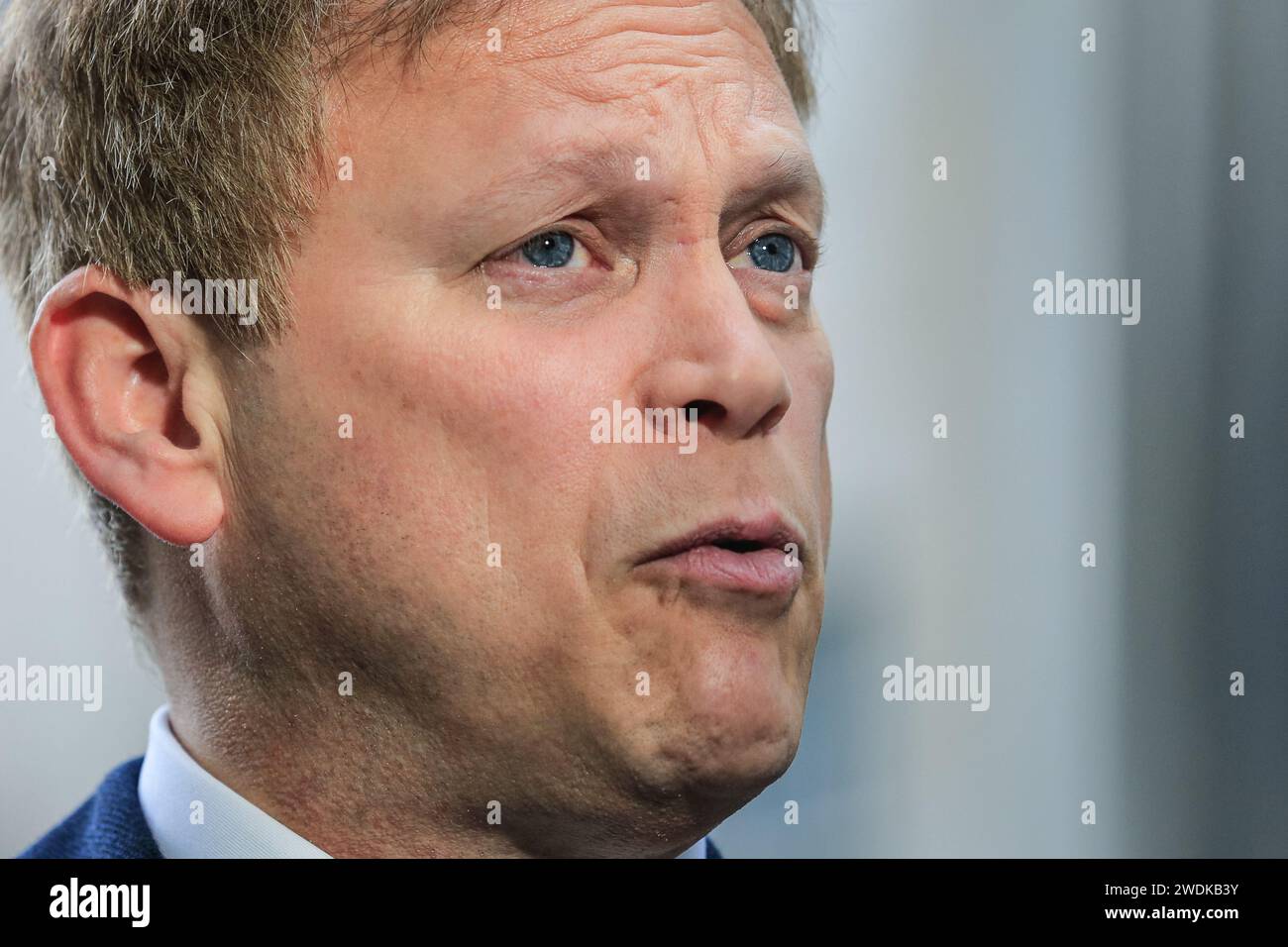 London, UK. 21st Jan, 2024. Grant Shapps, MP, Secretary of State for ...