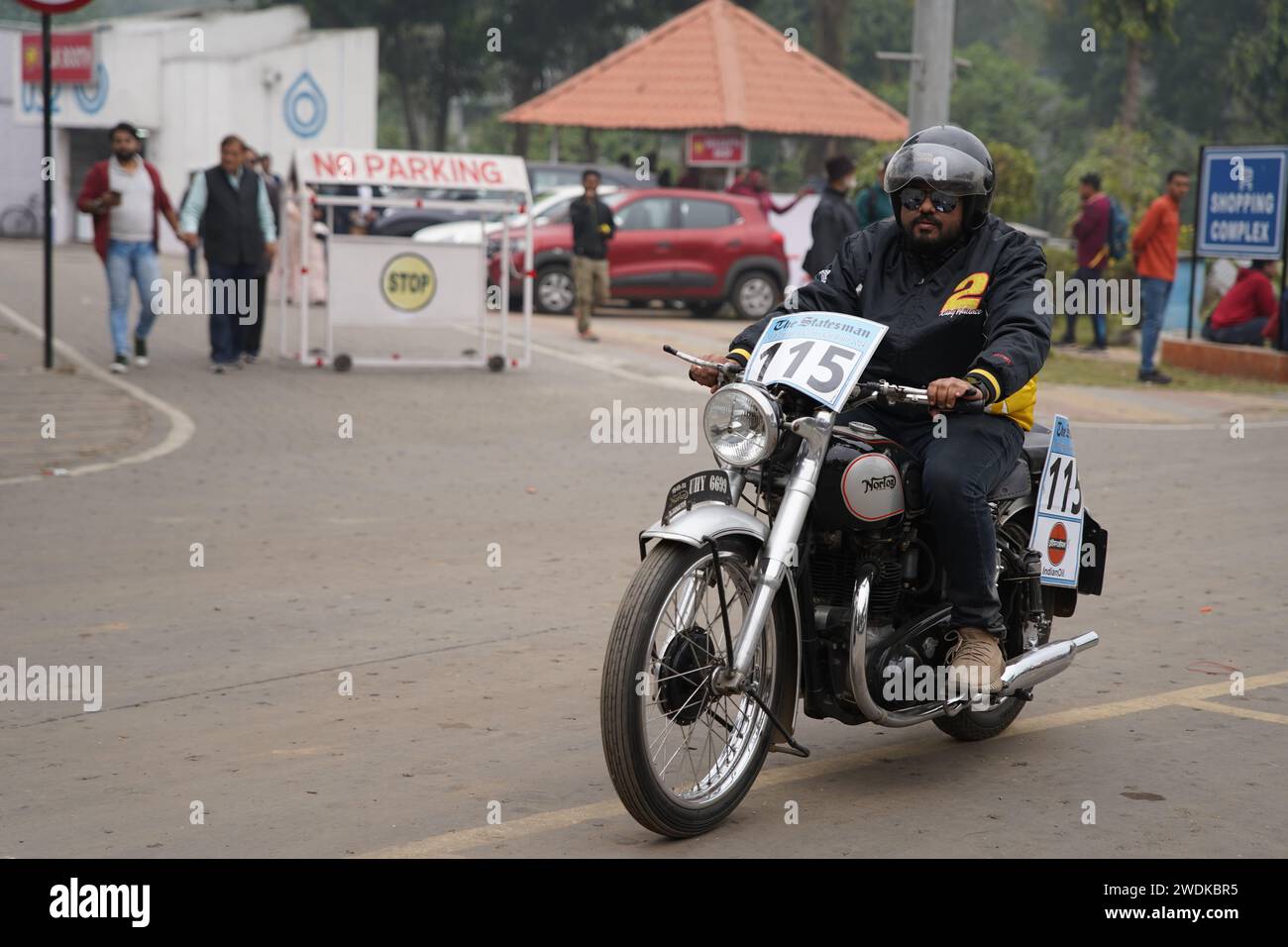 Kolkata, West Bengal, India. 21st Jan, 2024. In a dazzling display of ...