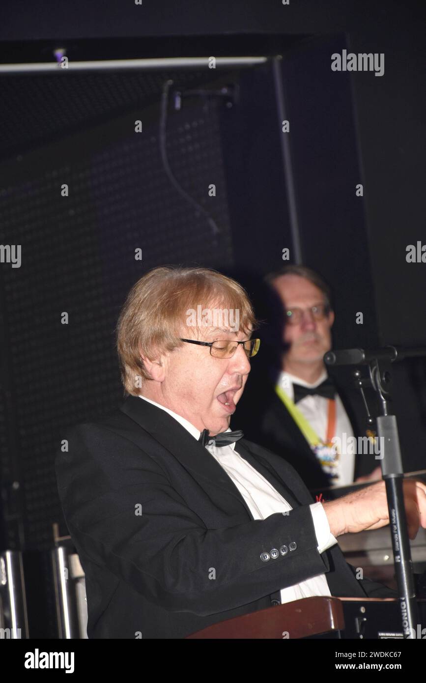 Klaus Ammann Bandleader Muenchen 20.01.2024 Deutsches Theater Narrhalla ...